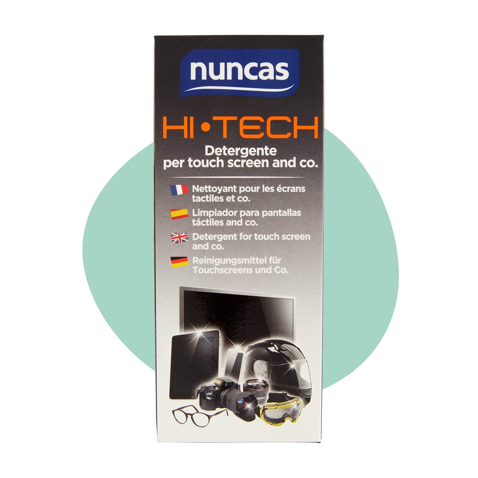 Hi-Tech Detergente Touchscreen - 100ml | Nuncas