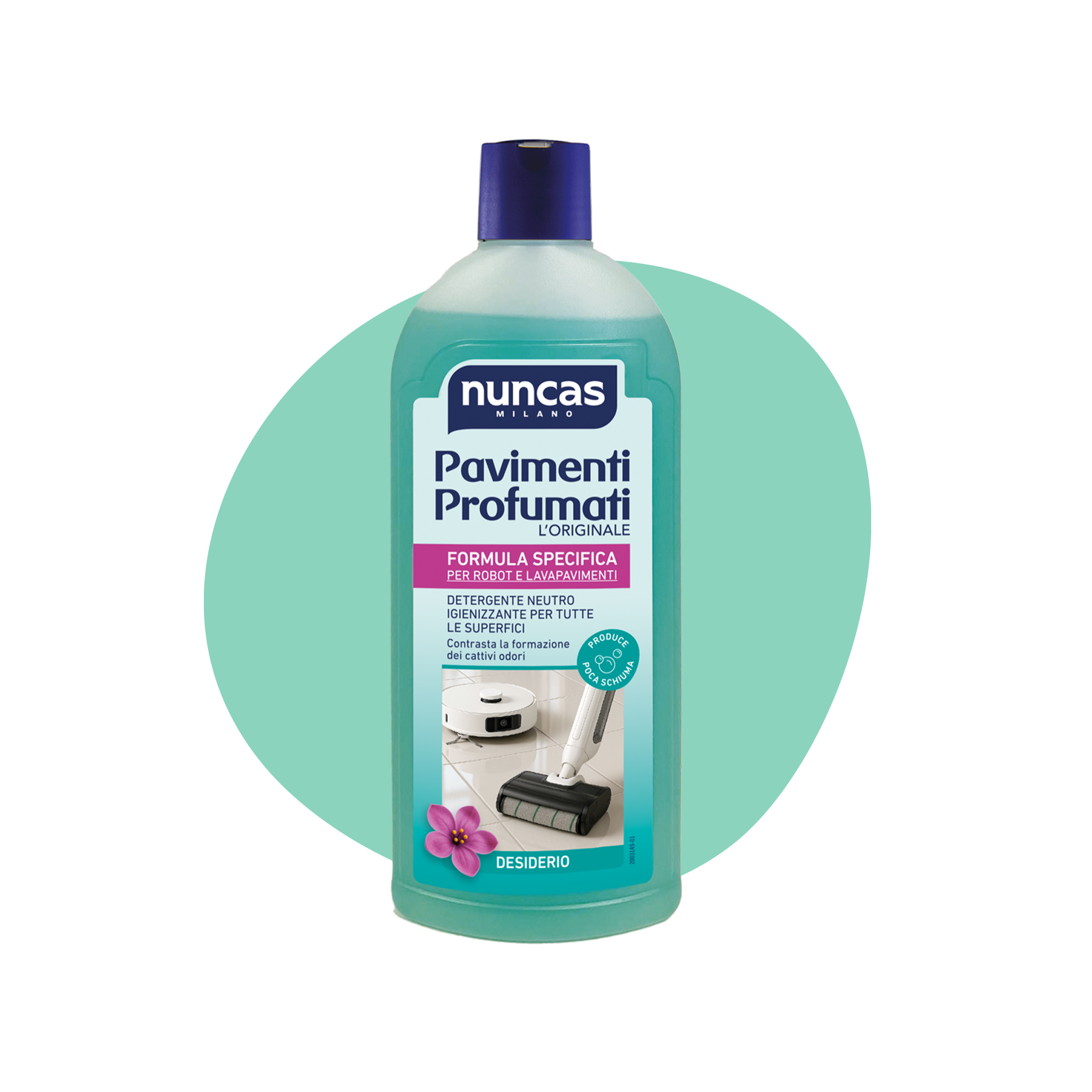 Pavimenti Profumati Robot Detergente Desiderio - 500 ml – Nuncas